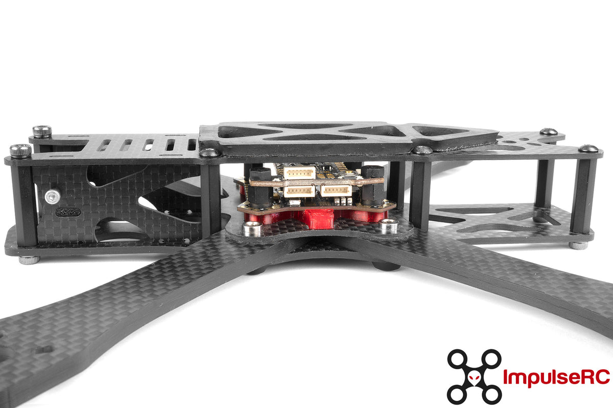 TPU Wolf V3 Alien adapter - RED - ImpulseRC